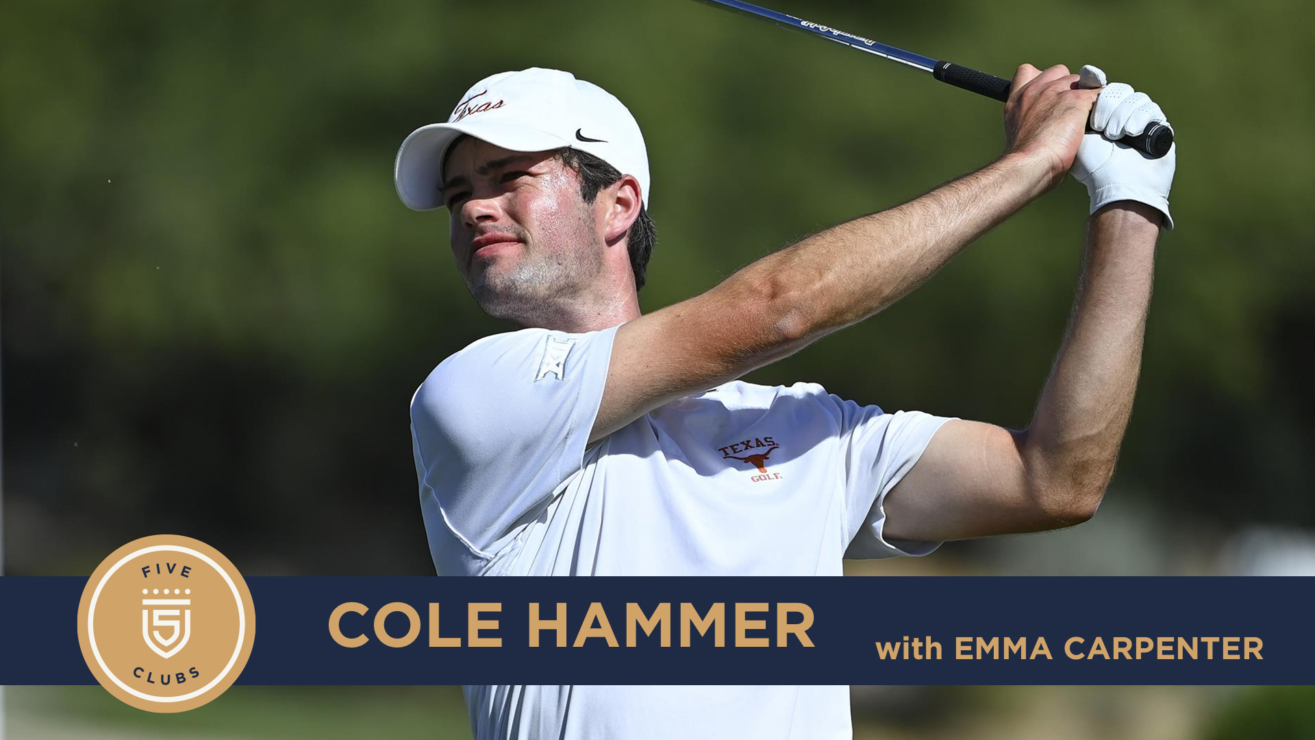 Cole Hammer with Emma Carpenter - Five Clubs Golf