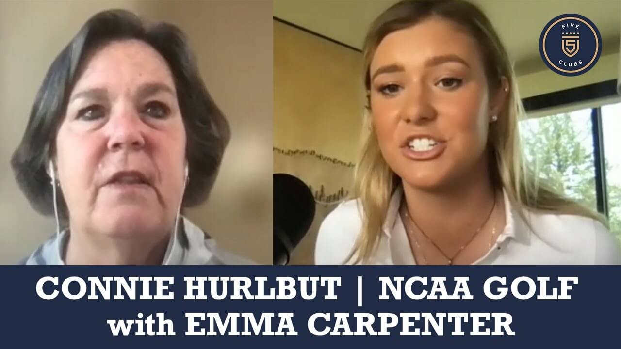 Connie Hurlbut (NCAA Men's Golf Selection Committee) with Emma ...
