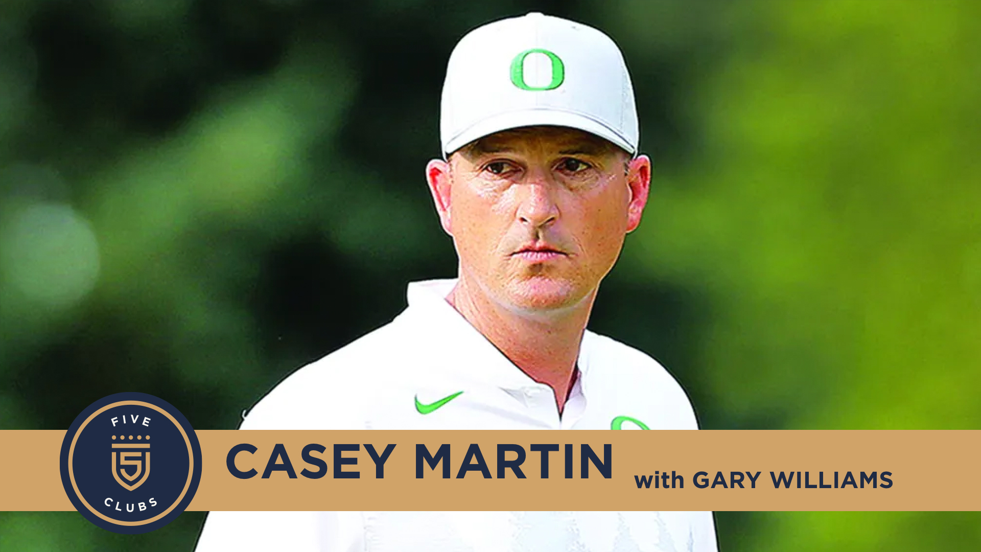 Casey Martin with Gary Williams - Five Clubs Golf