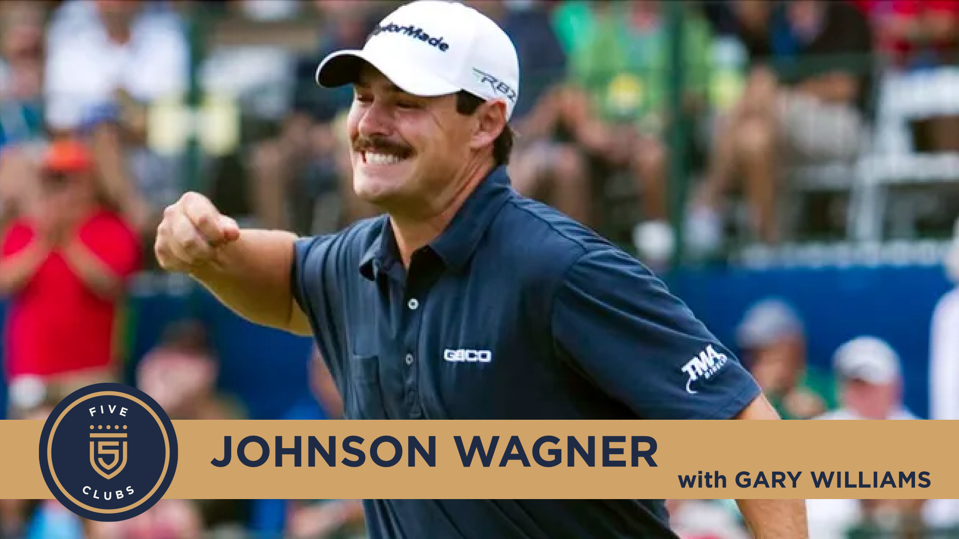 Johnson Wagner with Gary Williams - Five Clubs Golf