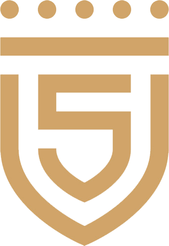 Our Name and Logo - 5 Clubs Golf