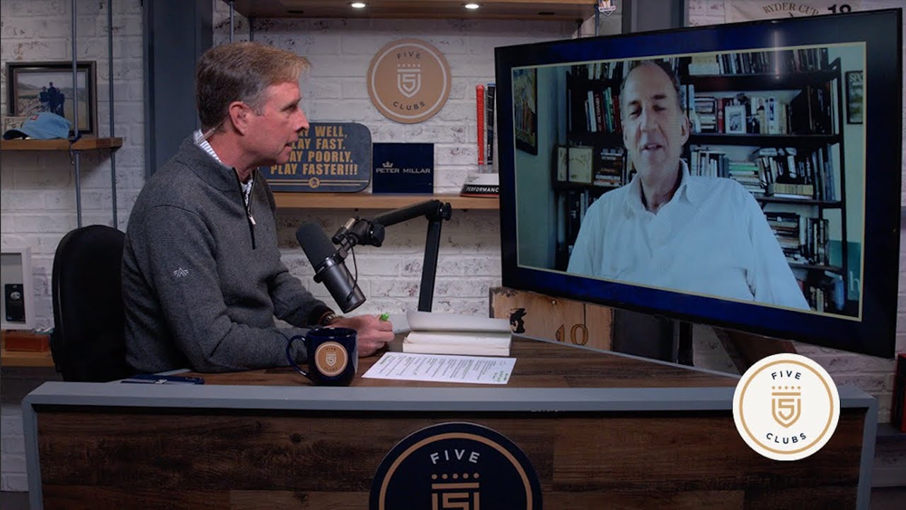 Michael Bamberger with Gary Williams - Five Clubs Golf
