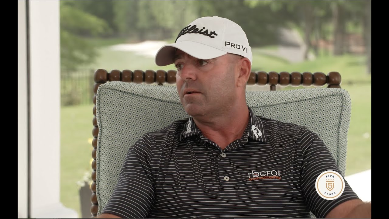 Ryan Armour with Gary Williams & Brendon de Jonge - Five Clubs Golf