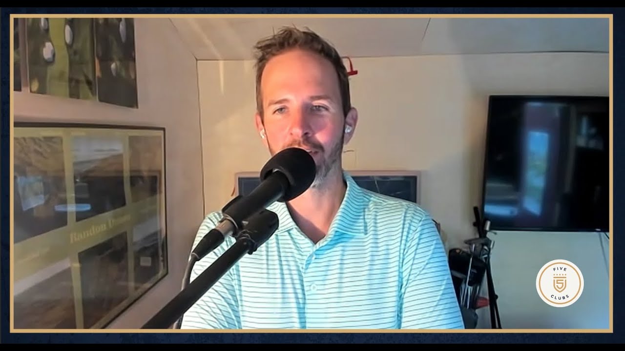 Andy Johnson (The Fried Egg) with Gary Williams - Five Clubs Golf