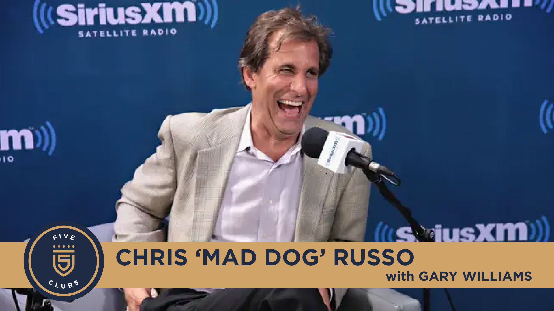 Chris Mad Dog Russo With Gary Williams Five Clubs Golf