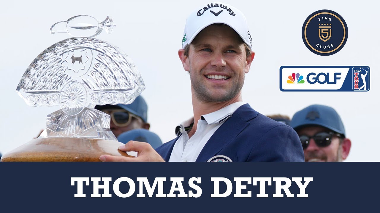 Thomas Detry joins 5 Clubs on Golf Channel