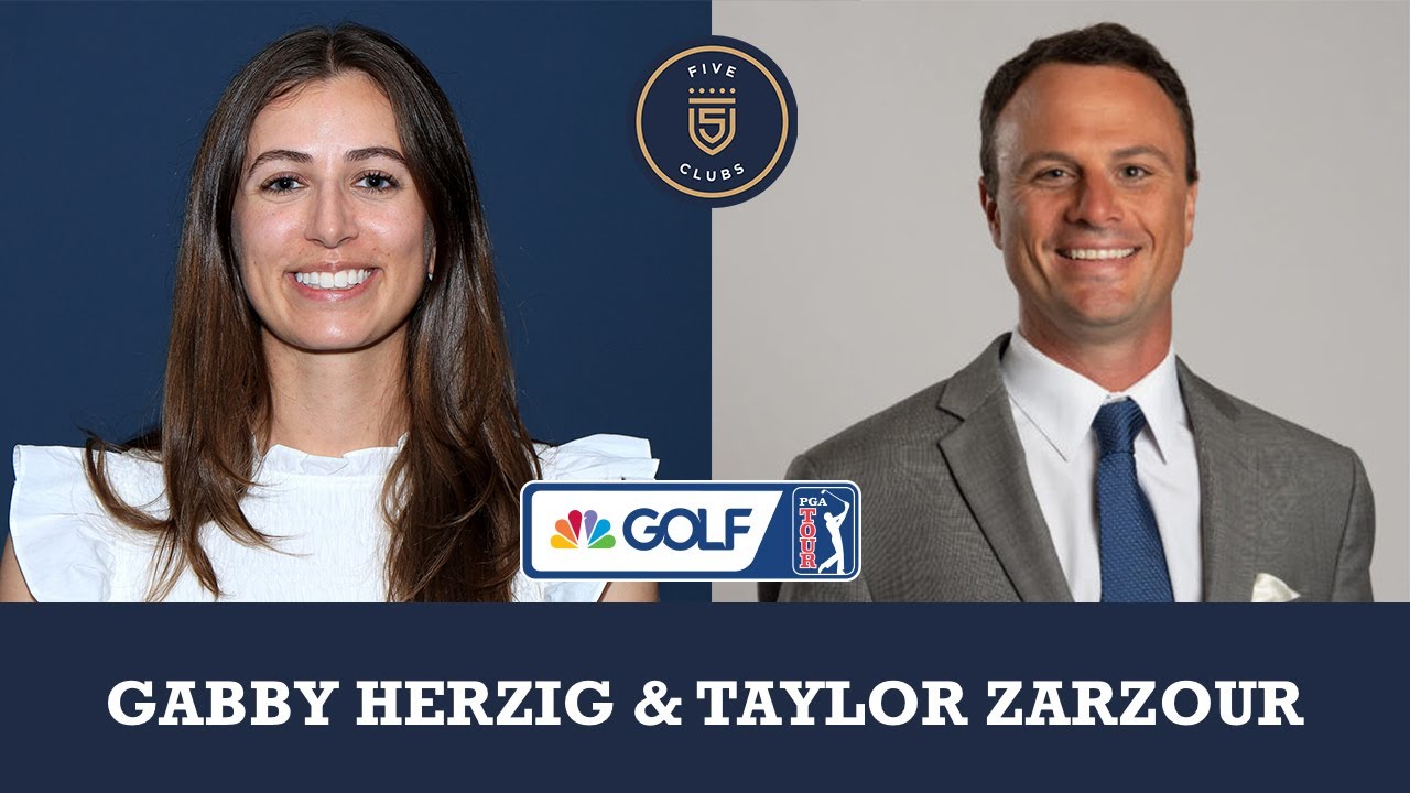 Gabby Herzig & Taylor Zarzour join 5 Clubs on Golf Channel