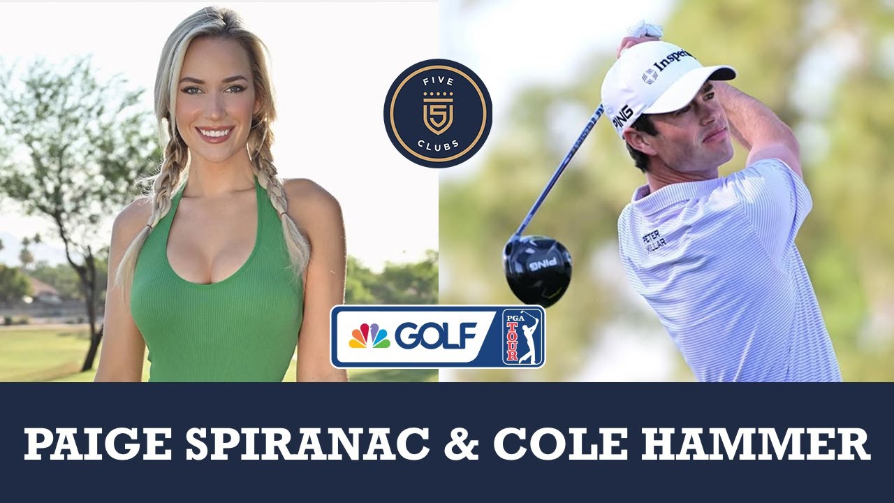 Paige Spiranac & Cole Hammer join 5 Clubs on Golf Channel