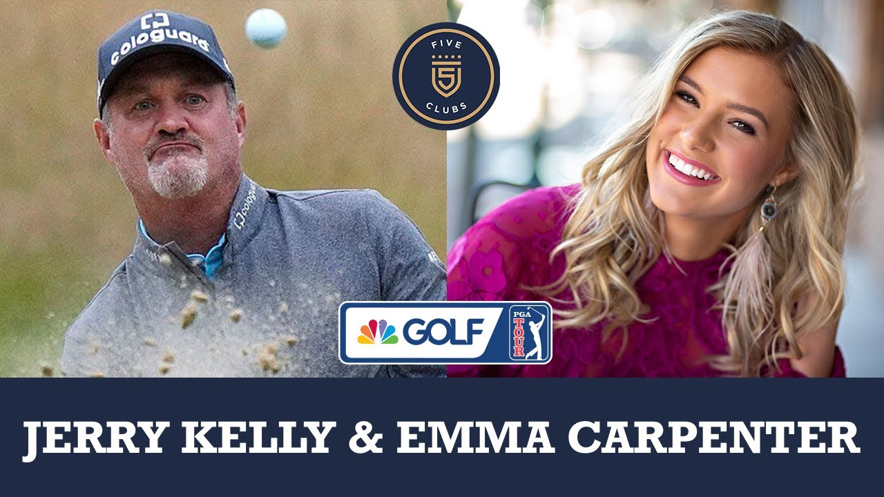 Jerry Kelly & Emma Carpenter join 5 Clubs on Golf Channel
